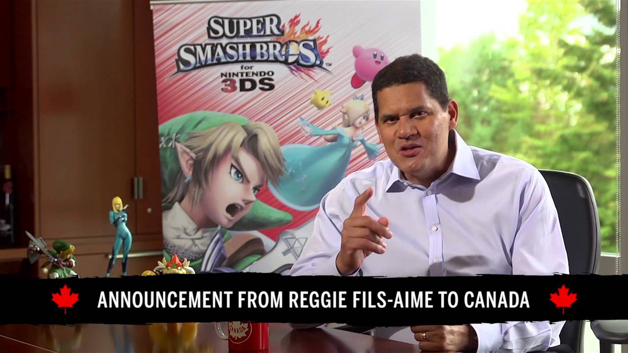 Reggie Nintendo Super Smash Bros
