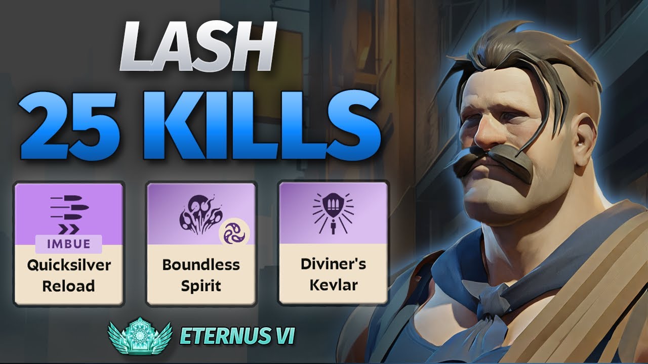 Lash: SPIRIT KILLS Build, Eternus Ranked Deadlock Replay - YouTube