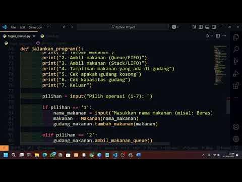 Queue dalam Algoritma dan Struktur data - YouTube