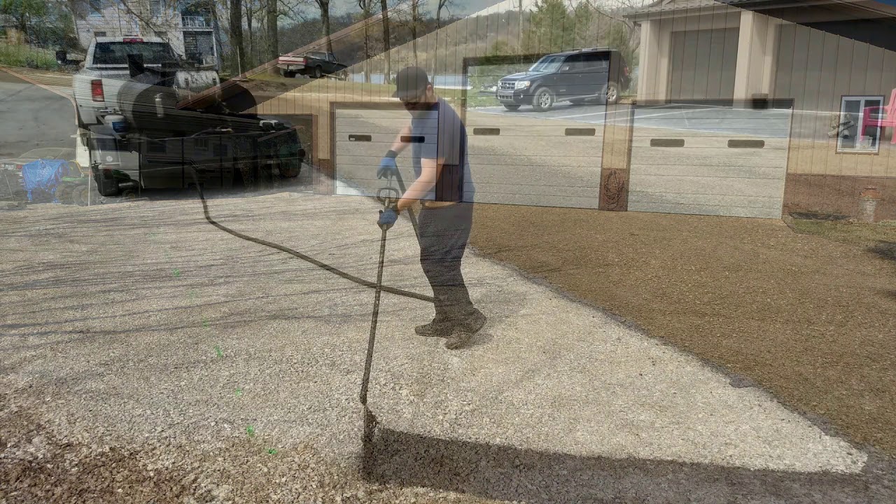 Chip Seal (Tar & Chip) pavement - YouTube