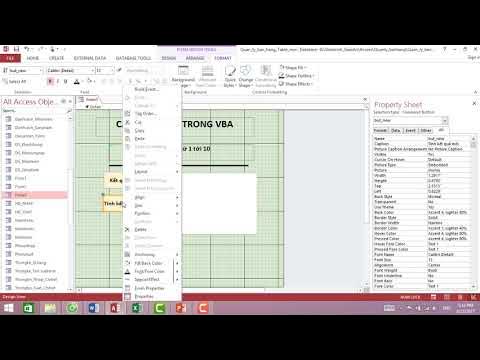 Lập trình VBA trong Access_Vòng lặp ForNext. - YouTube