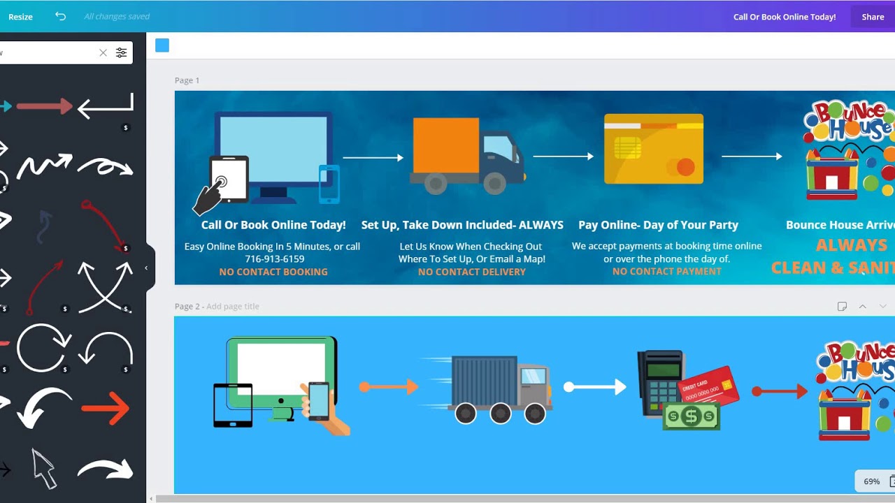 Canva Design Help- How To Use Canva, Easy Start - YouTube