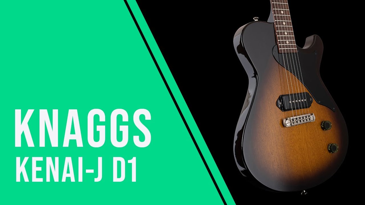 Knaggs Kenai-J D1 - Dark Tobacco Burst Relic Gloss - YouTube