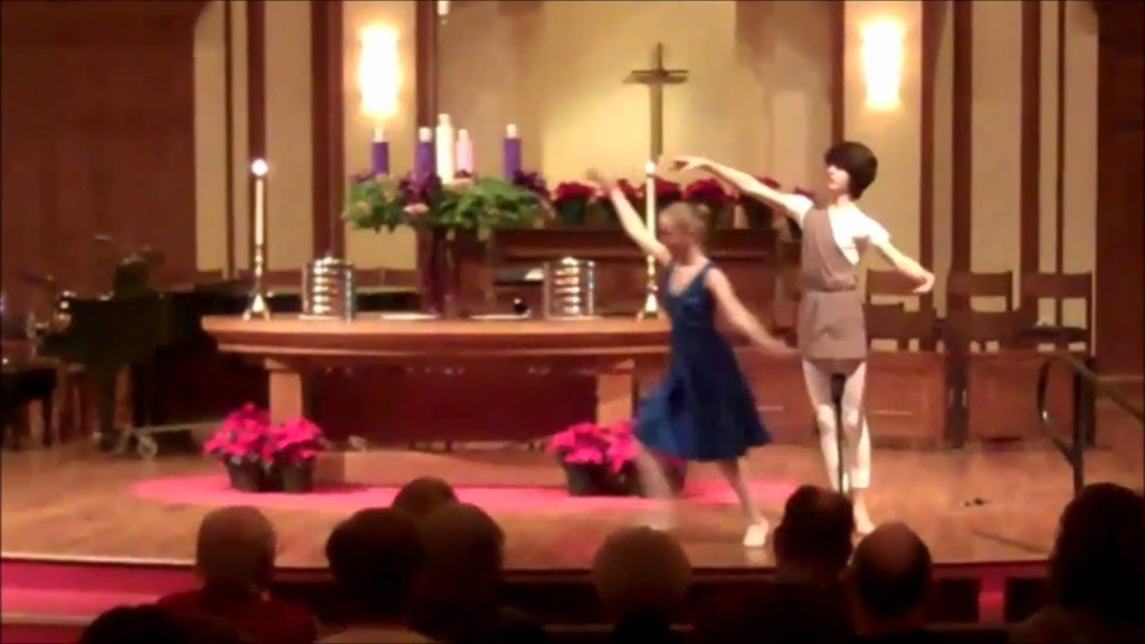 "Gabriel's Message" Interpretive Dance on Christmas Eve 2010 - YouTube