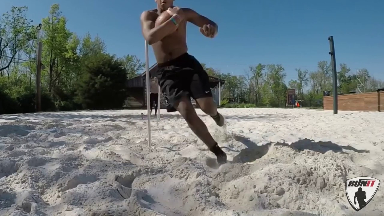 Running Back Sand Training Highlights #1 - YouTube