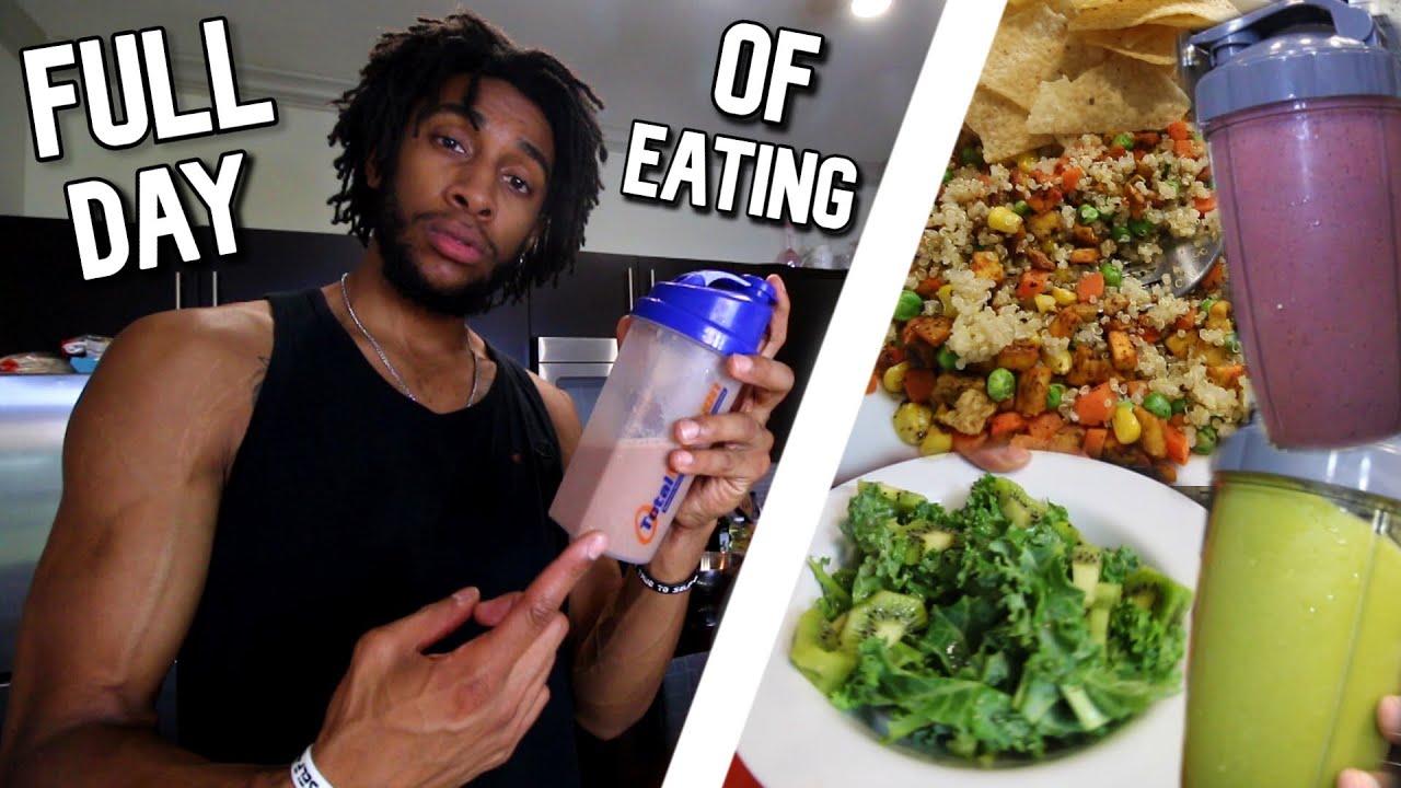 A Full Day Of Eating During Quarantine | At Home Push Workout - YouTube