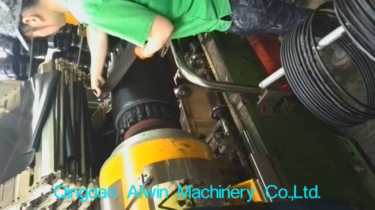BTU Bladder Type Tire Building Machine--Alwin Machinery - YouTube