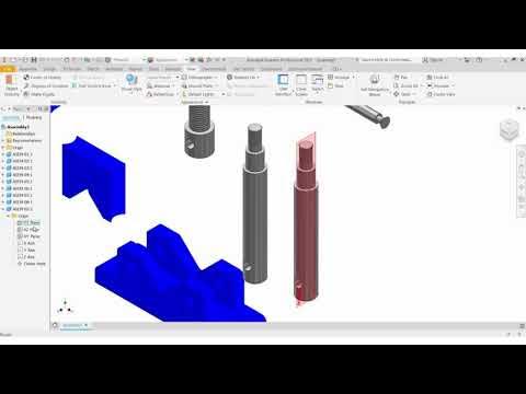 Autodesk Inventor Basic Assembly (สำหรับมือใหม่) - YouTube