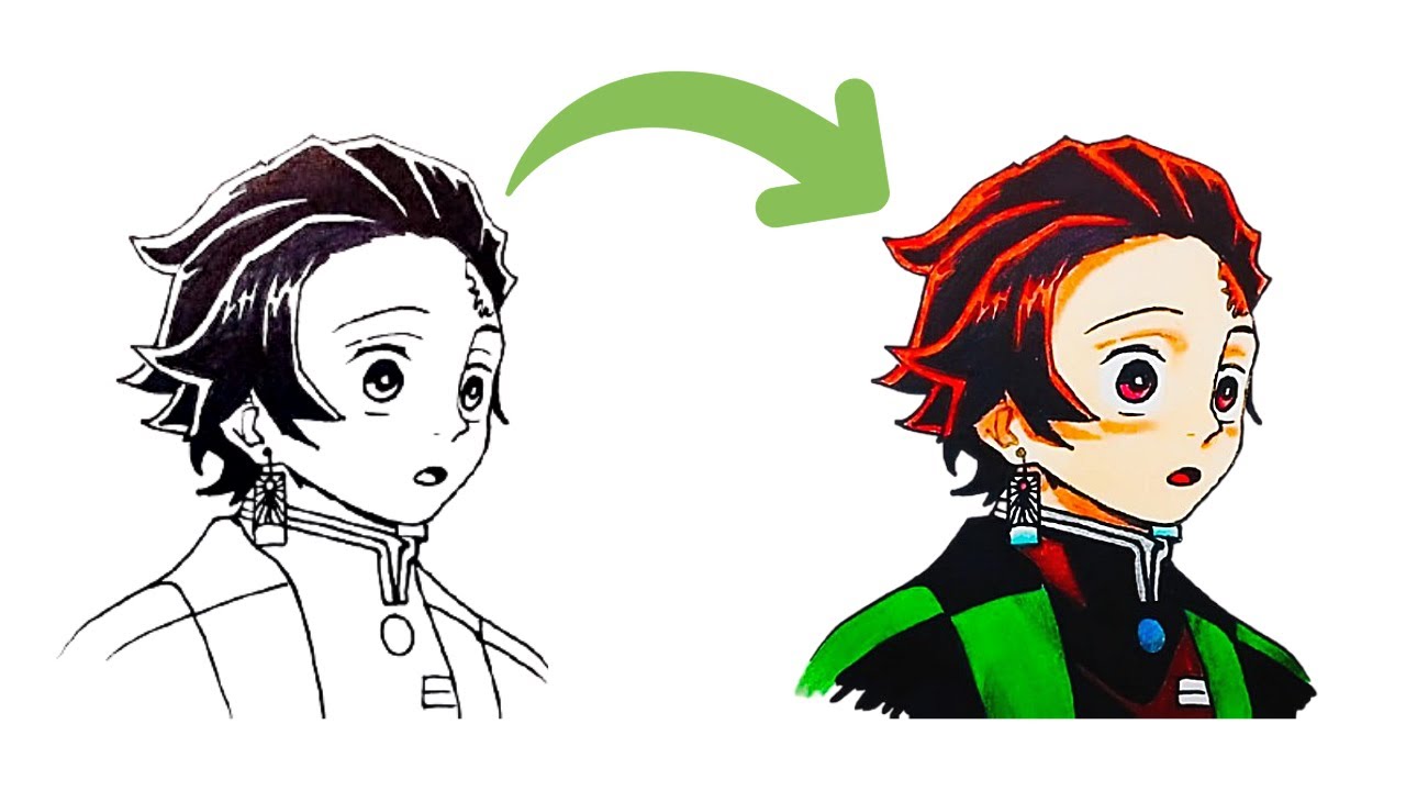 How to Draw Anime Characters | Easy anime drawing tutorial | Demon ...