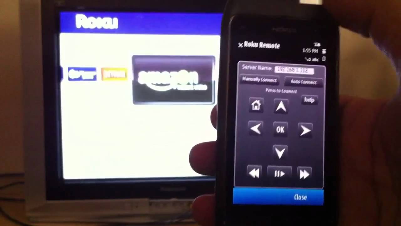 Roku Remote application for Nokia Phone - YouTube