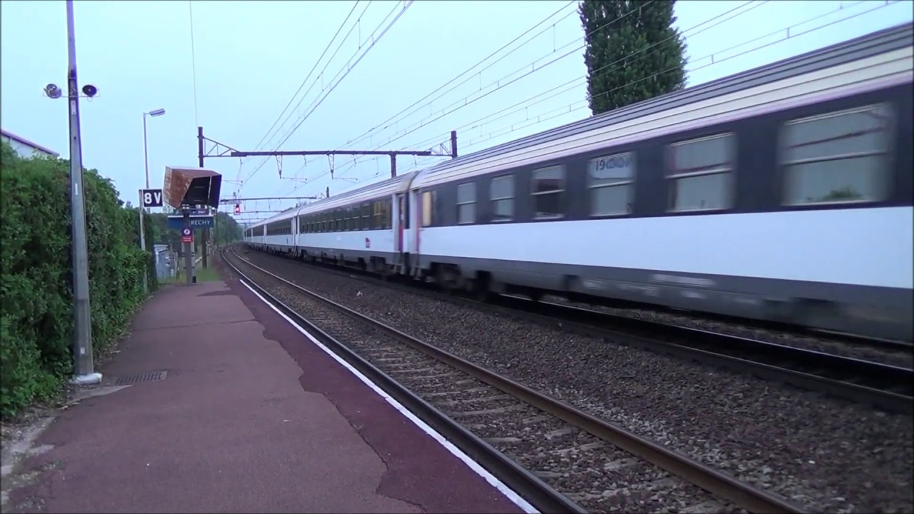 Des trains de nuit: Intercités et Euronight en France - YouTube