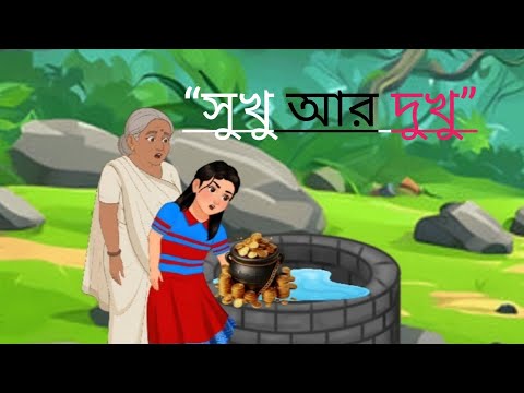 “সুখু আর দুখু | নীতিগর্ভ গ্রামীণ গল্প | Bengali Moral Story for Kids | Cartoon Animation”2025