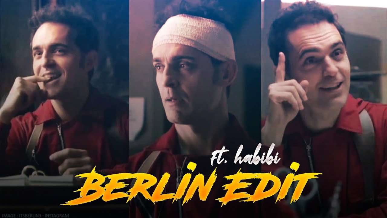 Berlin Edit Habibi | Money Heist Edit | Berlin Money Heist Attitude ...