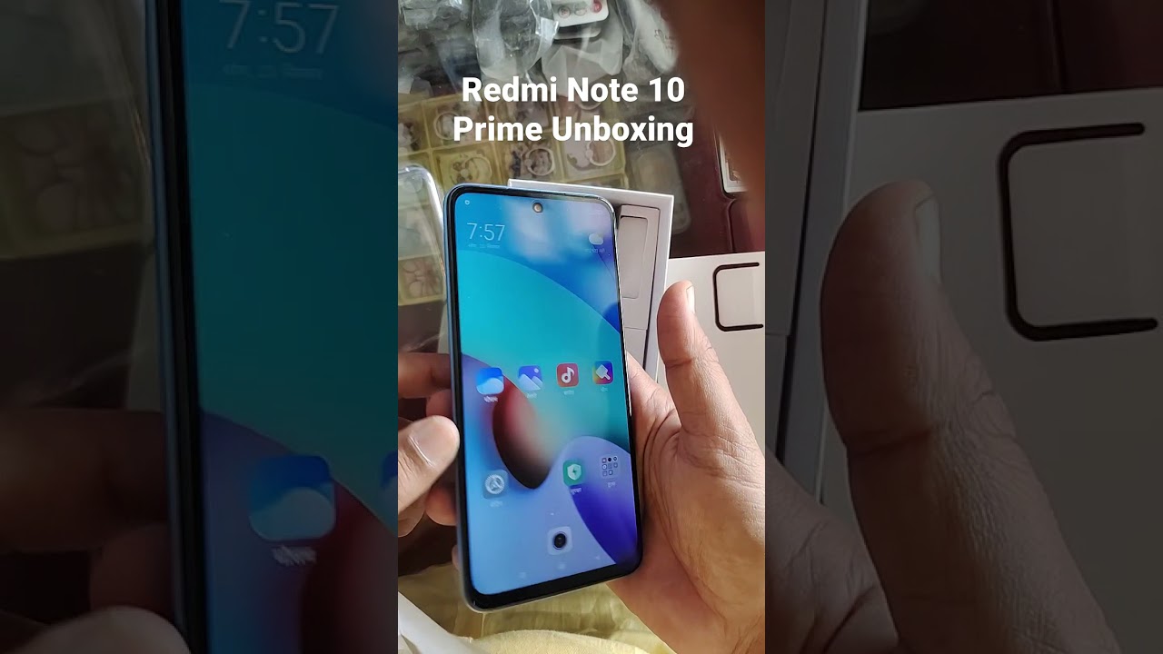 Redmi Note 10 Prime Unboxing - YouTube