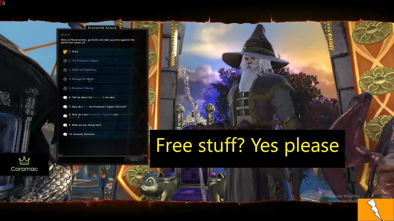Free stuff? Yes please - Neverwinter Mod16 - YouTube