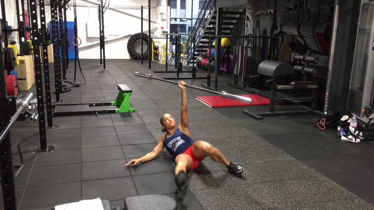 Barbell Turkish Get Up - YouTube