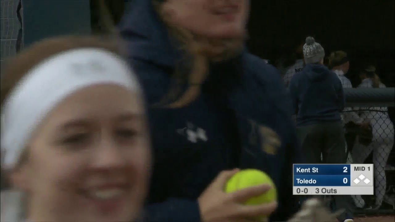 NCAA Softball 2019 : Kent State vs Toledo Mar 22 - YouTube