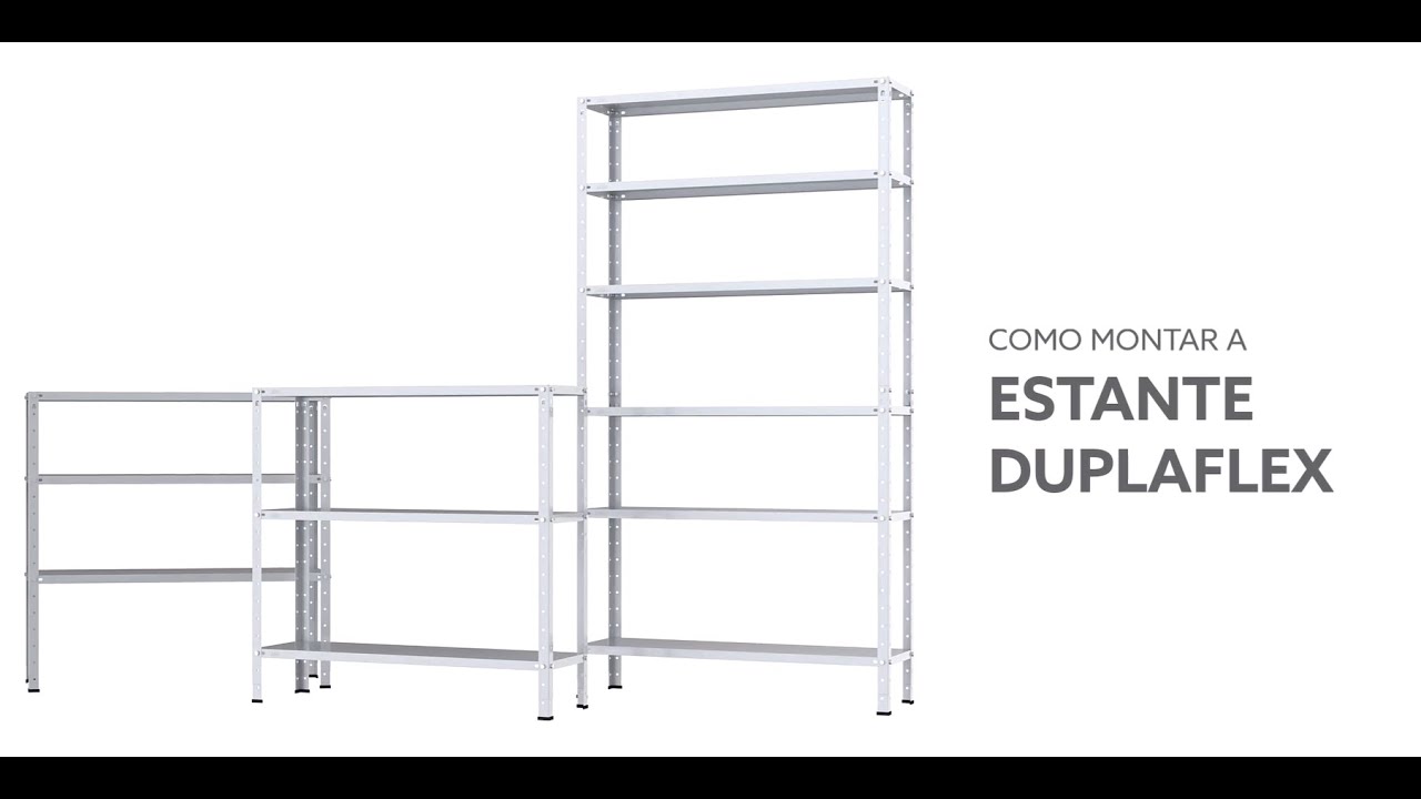 Como montar a Estante Duplaflex - YouTube