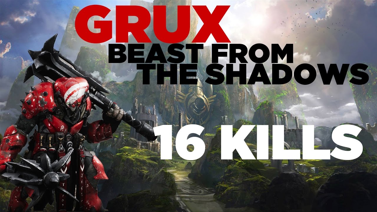 Paragon - Grux Gameplay | BEAST FROM THE SHADOWS | 16 Kills - YouTube