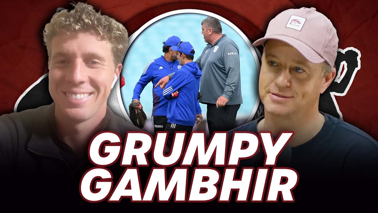 Grumpy Gambhir, India vs England preview & Nathan McSweeney talks Australian "Bat-Off" | Willow ...