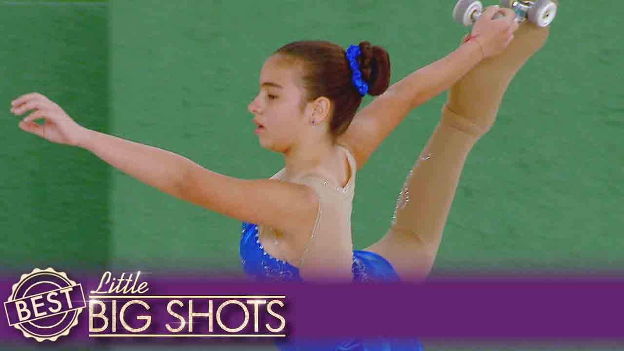 Little Big Shots | Miranda's Roller Skating Choreography - YouTube