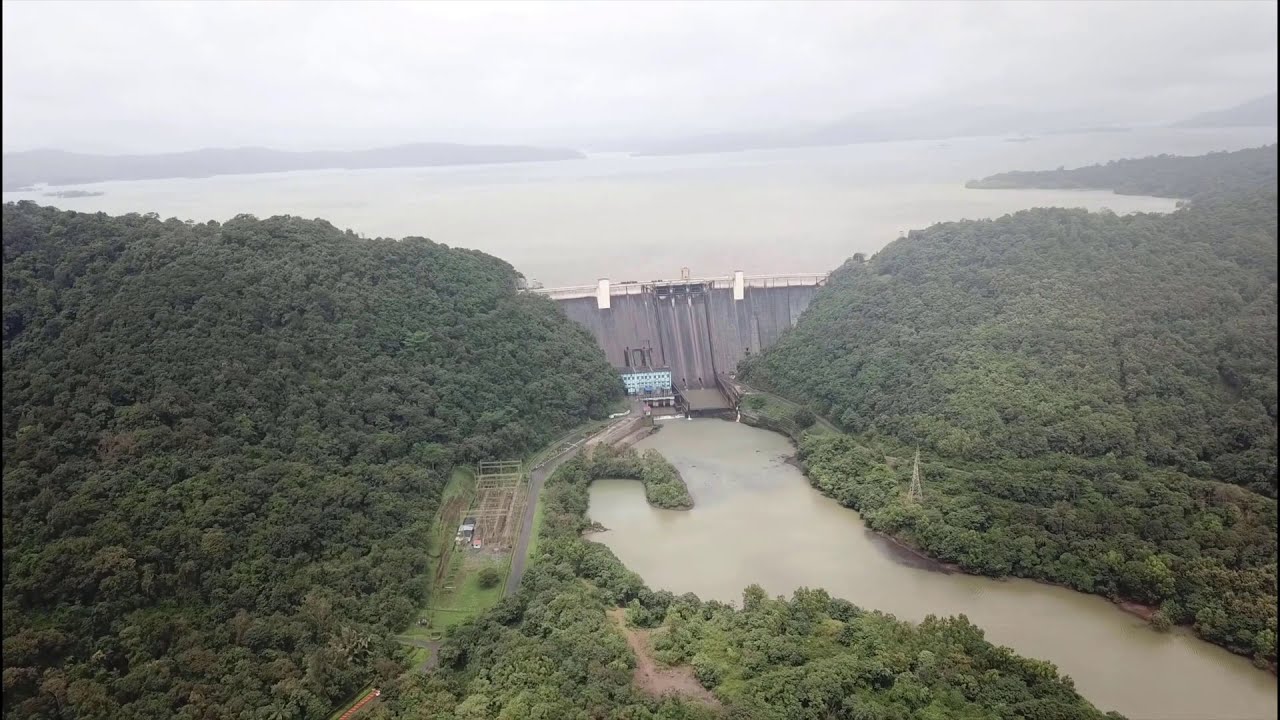 Supa Dam || Ganeshgudi Dam || Dandeli || Drone Shots || #21 - YouTube