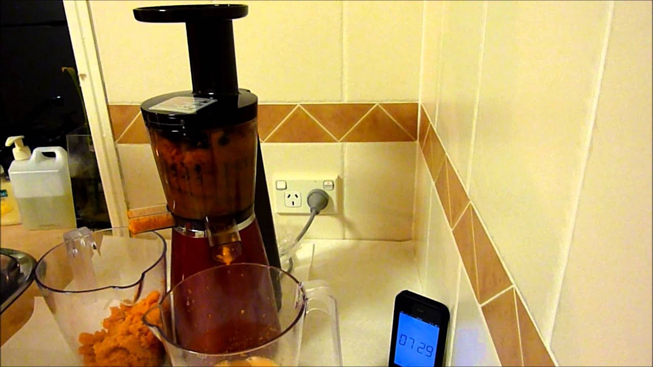 Sharp Slow Juicer EJCP10BJR leaks in normal usage - YouTube