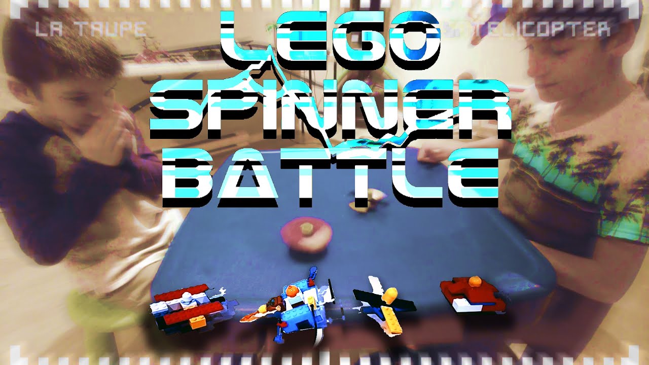 LEGO TOP SPINNER BATTLE ! - YouTube