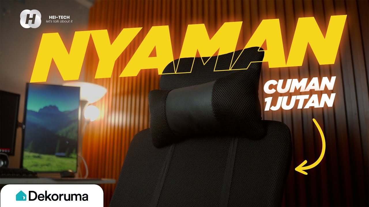 Kursi Kerja 1 Jutaan 2024 Worth it 🤙🏻 Heim Studio RIYO by Dekoruma - YouTube