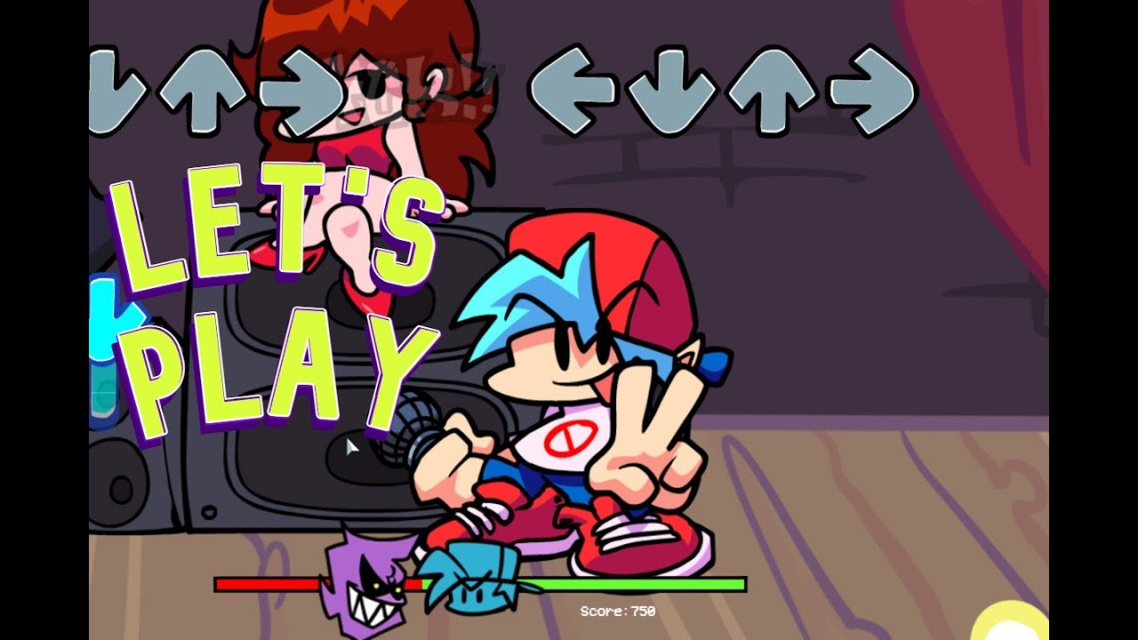 friday night funkin (first time playing!) - YouTube