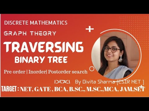 TRAVERSING BINARY TREE|Theorem #graphtheory #discretemathematics #divita #engineeringmatematics ...