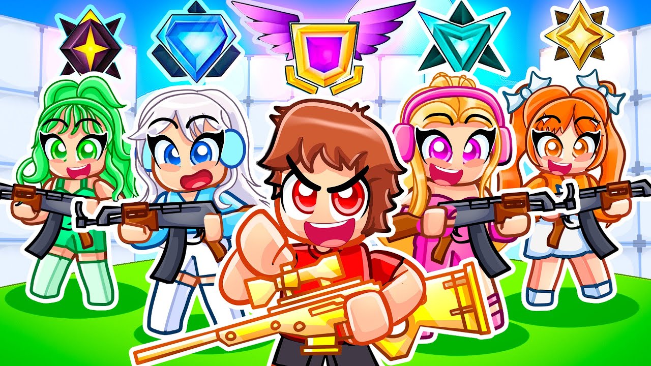 Techy Plays Roblox Rivals RANKED With MY CRAZY FAN GIRLS… - YouTube