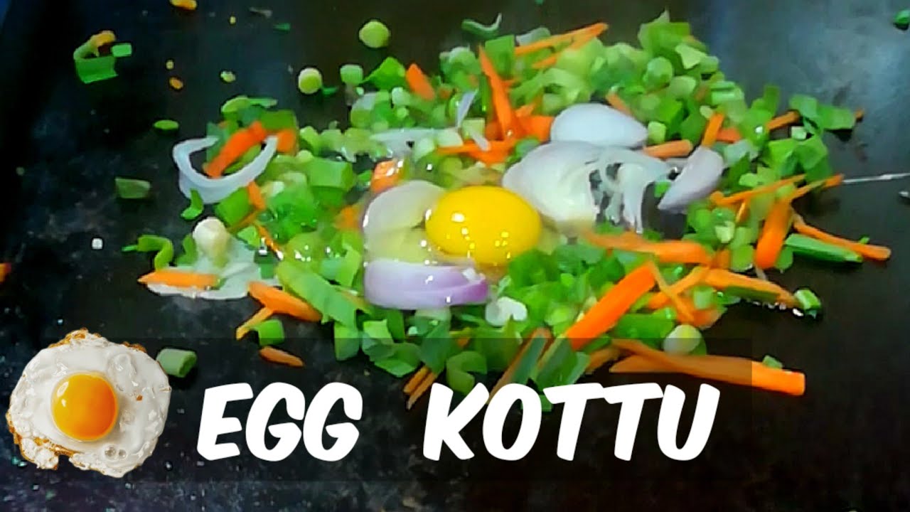Egg Koththu | Sri Lankan Street Food - YouTube