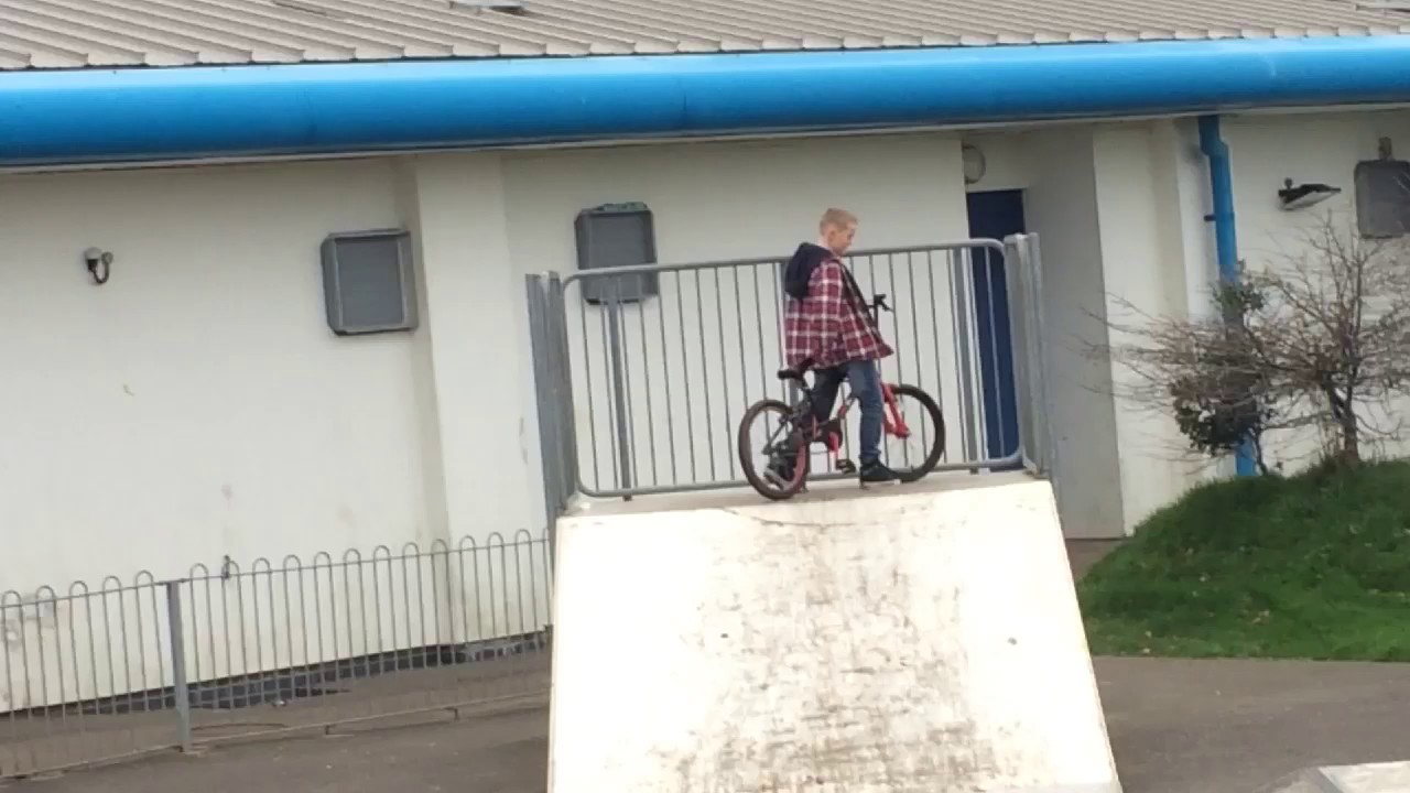 BMX riding with Riley - YouTube