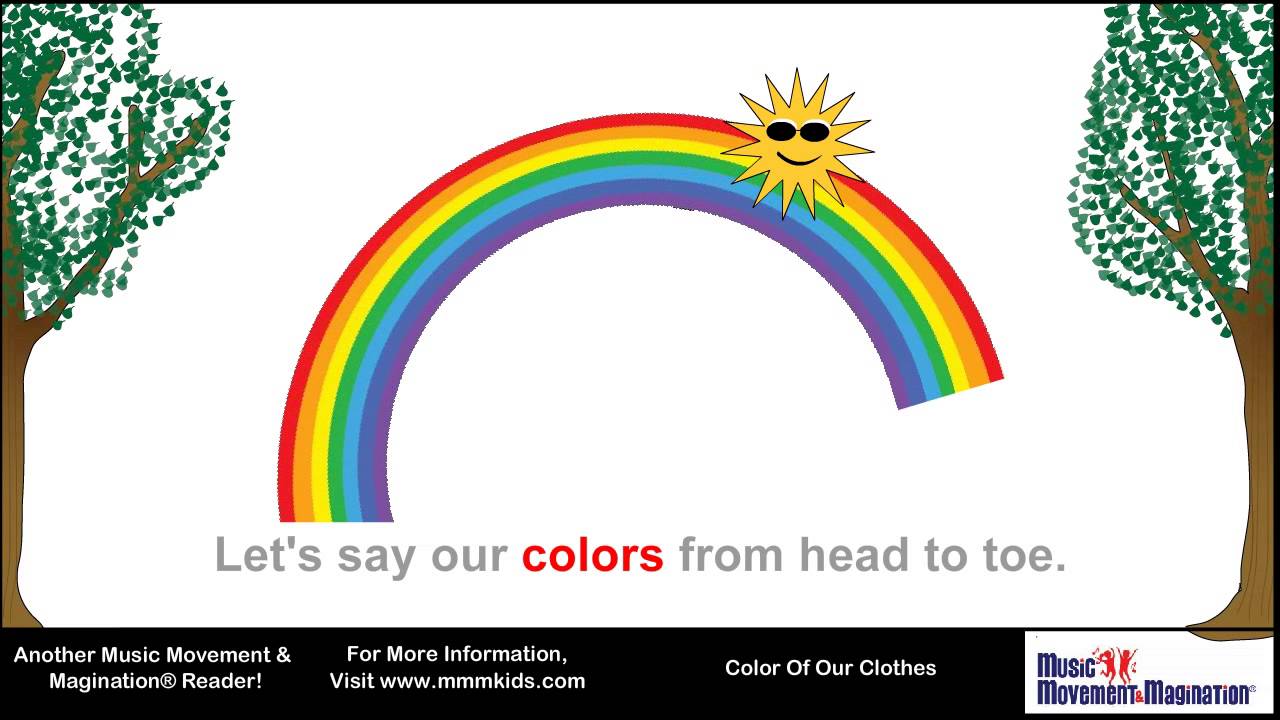 Colors Of Our Clothes Read-Along Sing-Along - YouTube