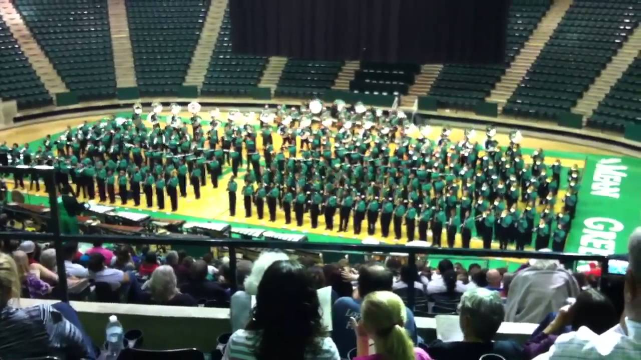 UNT mean Green Brigade Band - Fly like an Eagle - YouTube