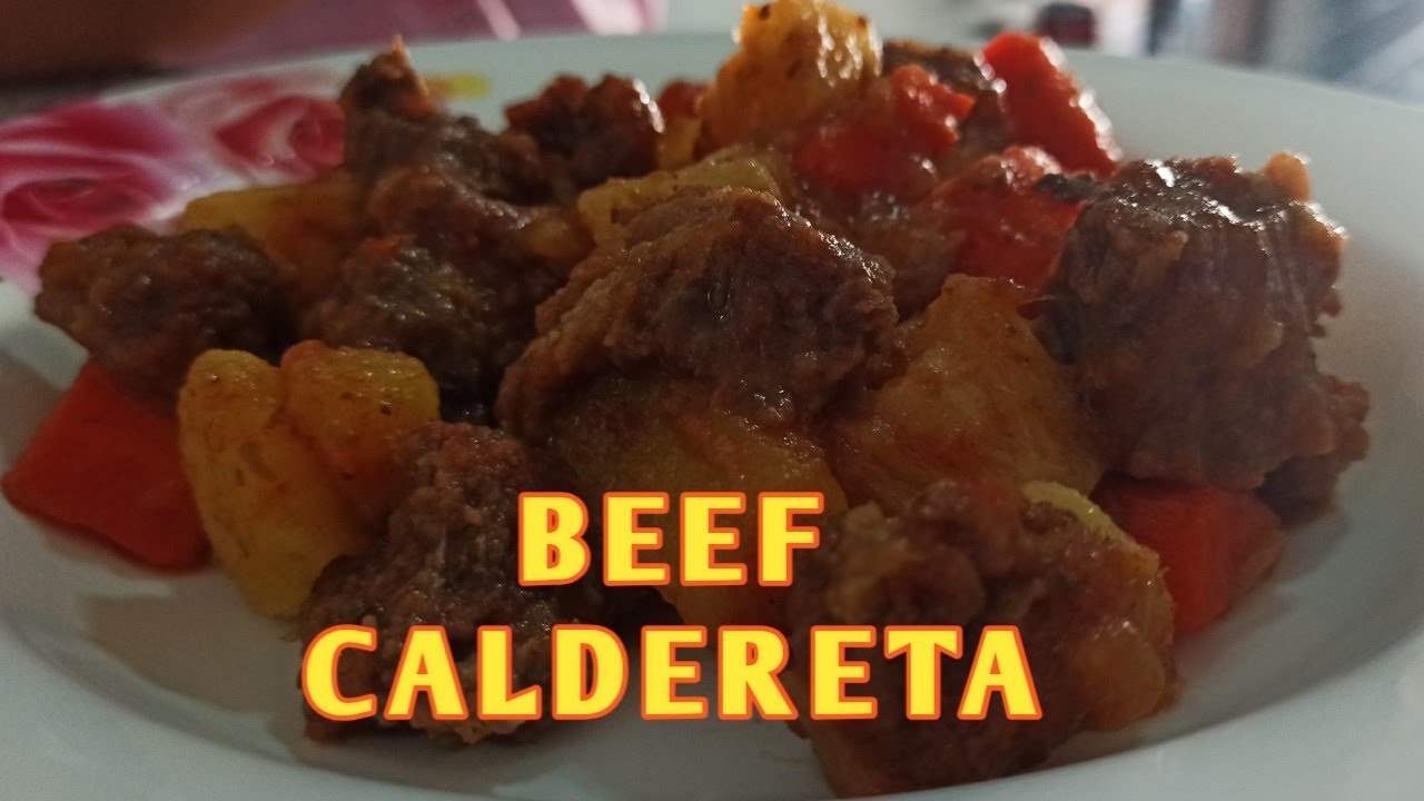 Beef Caldereta / how to cook Beef Caldereta at home in an easy way ...