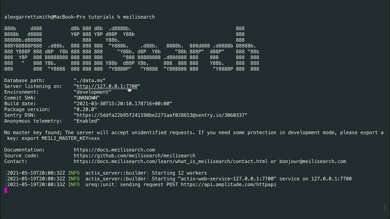 Searching with Laravel Scout and Meilisearch: Downloading and running Meilisearch (2/10) - YouTube
