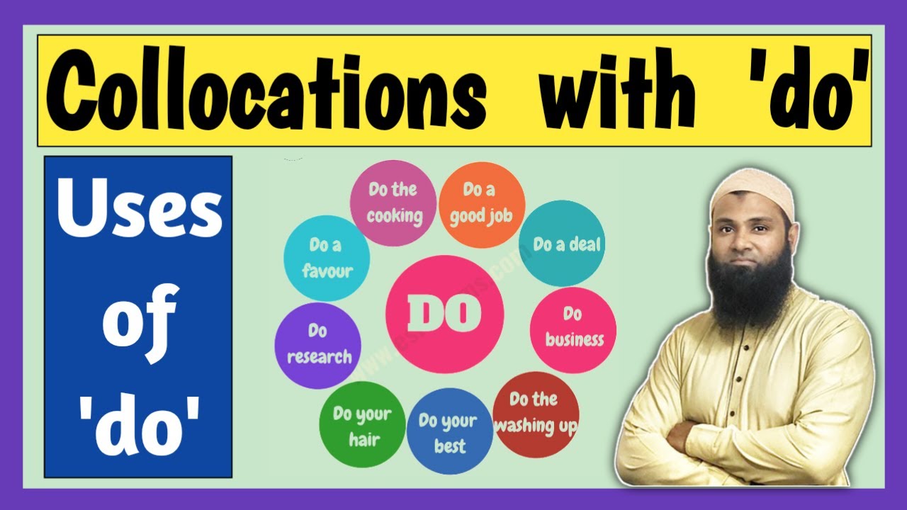 Collocations with 'do' || Uses of verb 'do' || Basic English - YouTube