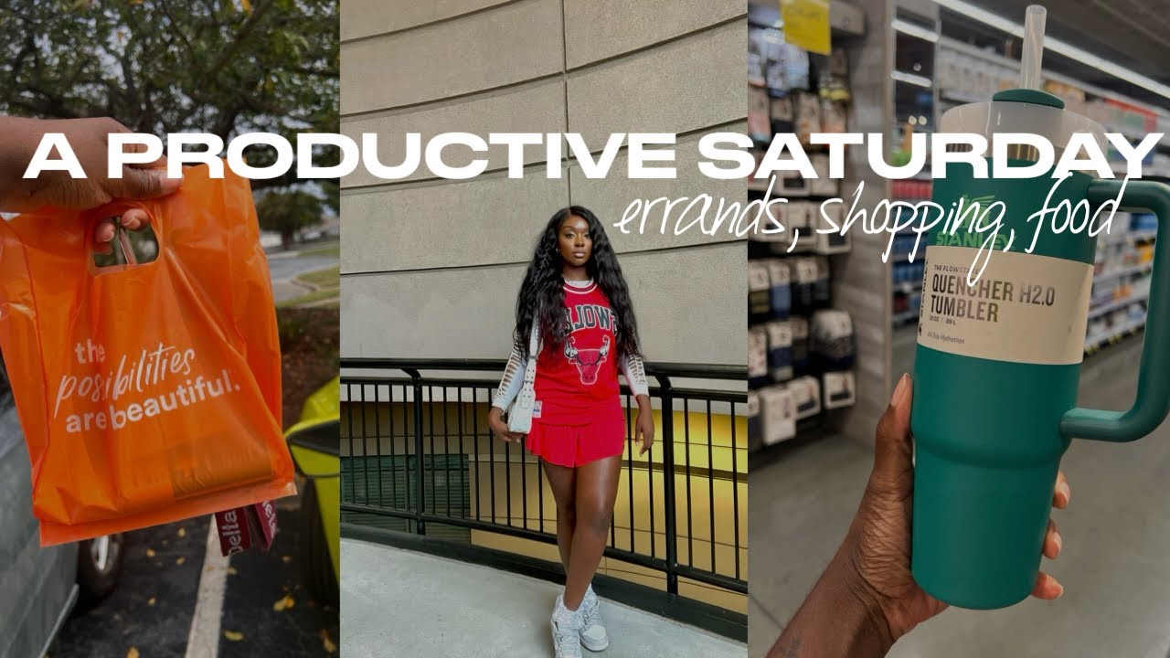 A PRODUCTIVE SATURDAY - YouTube