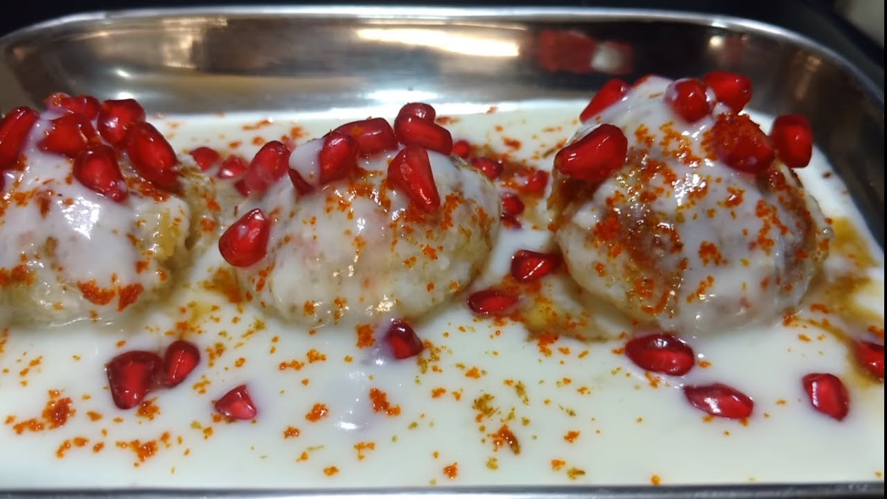 उपवास के दही वडे /Upvas ke dahi vade in hindi/Aloo Dahi Vada/navratri ...