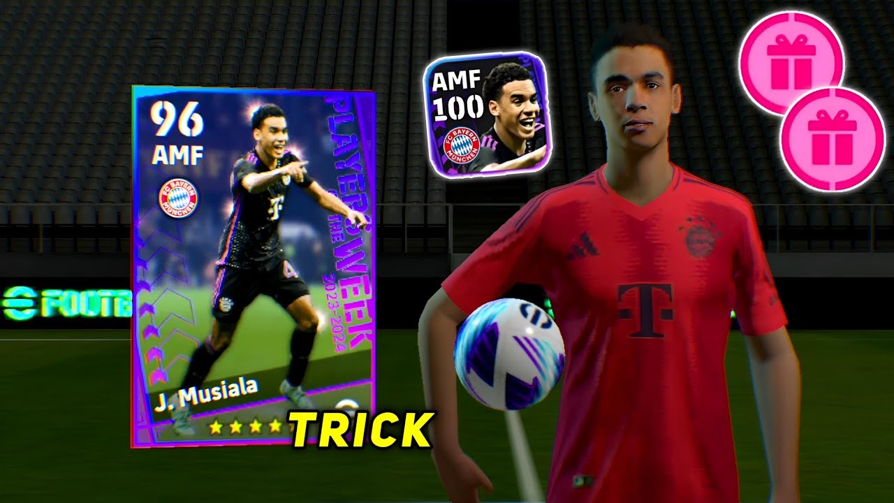 Trick To Get 100 Rated J. Musiala From Potw Encored Stars | eFootball ...
