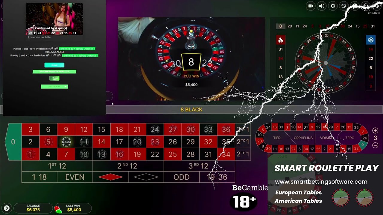 High stakes at Immersive roulette - 97% win rate #best #gaming #viral # ...