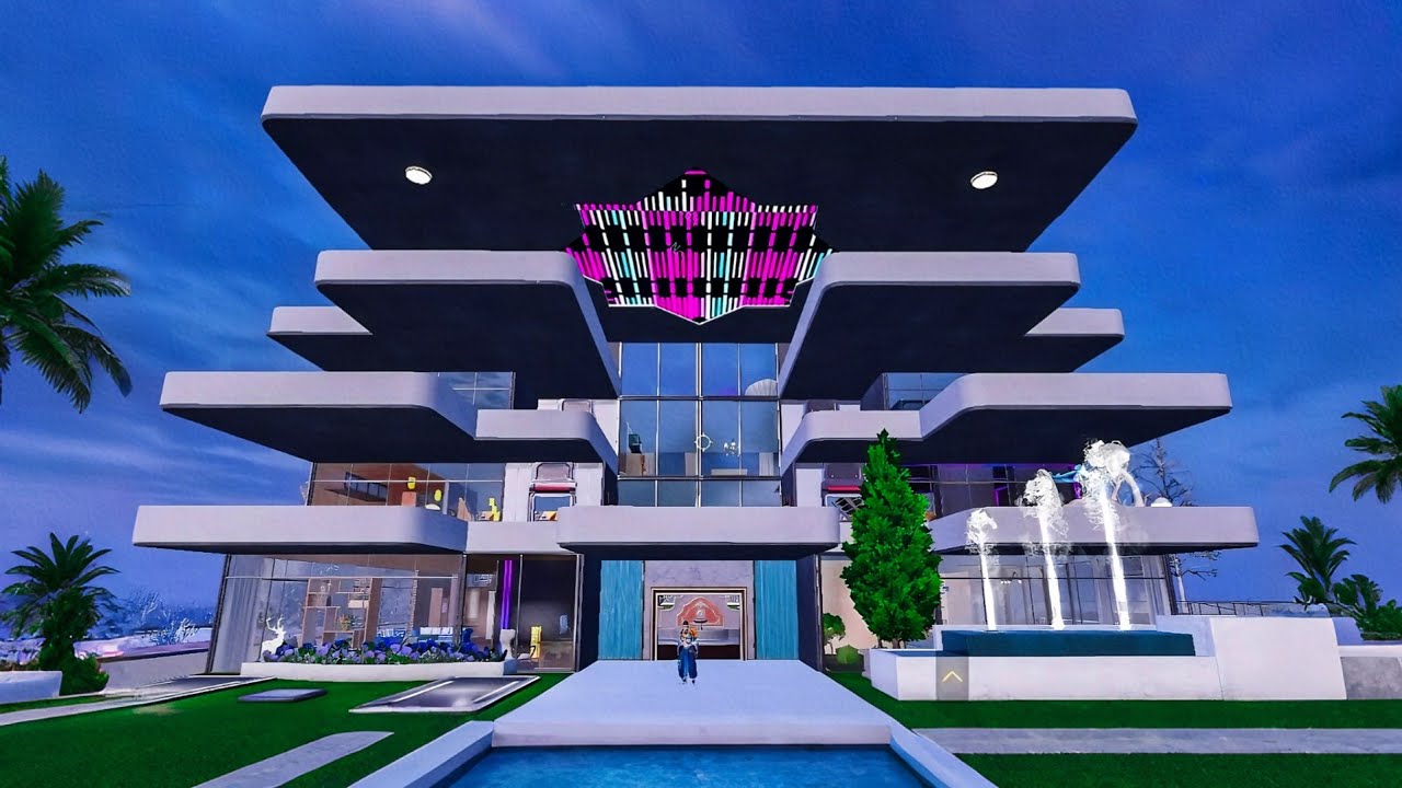 Pubg Mobile House Design For Level 27-28 With Swimming Pool 💫🔥 - YouTube