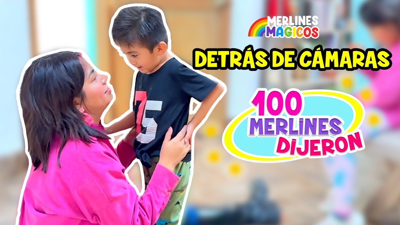¡100 MERLINES DIJERON!🥳⎜DETRÁS DE CÁMARAS 🎥 - YouTube