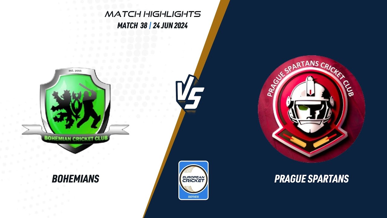 Match 38 - PRS vs BCC | Highlights | ECS Czechia, 2024 | 24 Jun 2024 ...