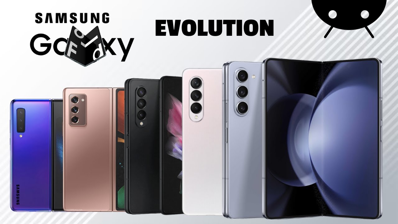Evolution Of Samsung Z Fold Series - YouTube