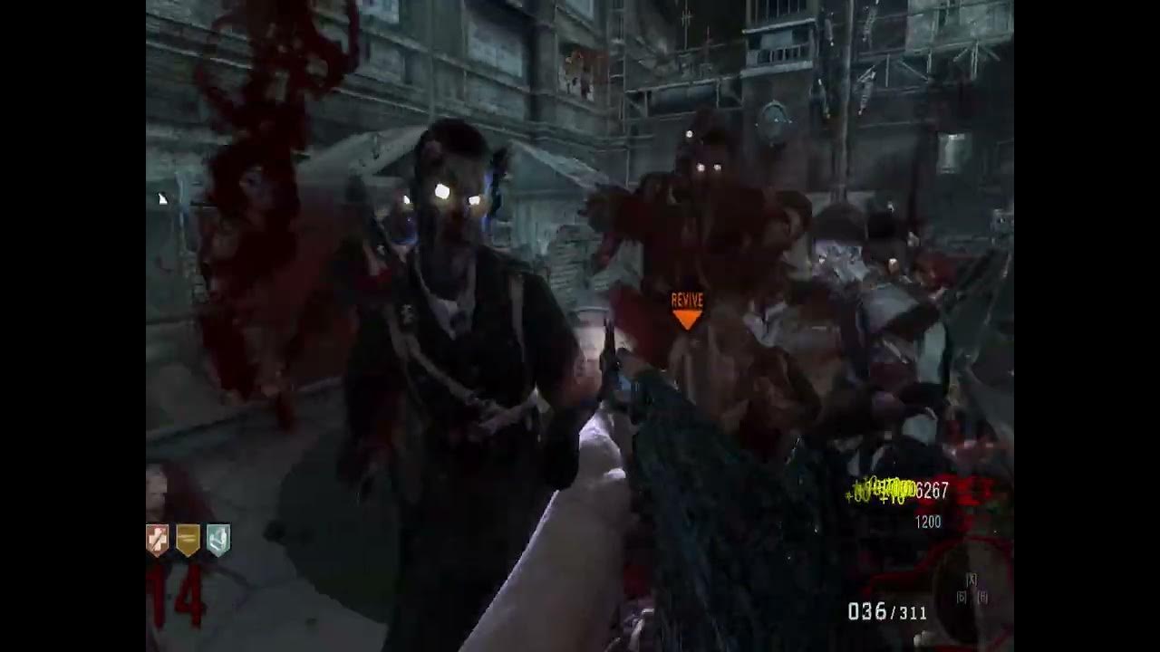 insane bo1 zombies clutch up | moment #2 - YouTube