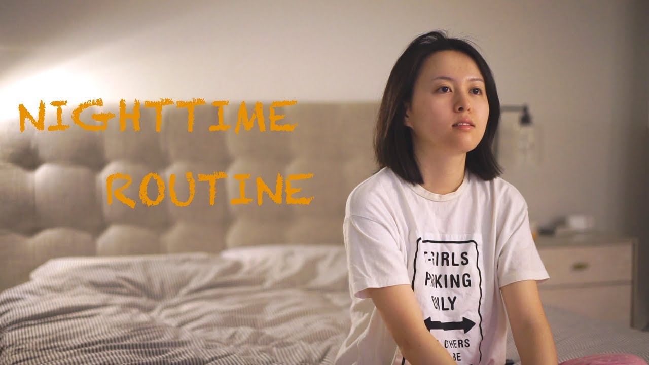 Nighttime Routine | 晚间护肤步骤 | 睡前时光 - YouTube