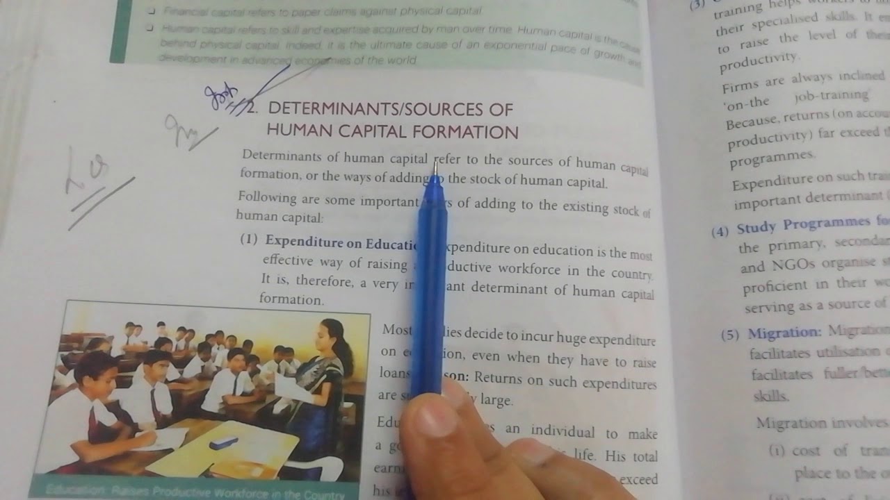 Part 1 ch 8 human capital formation in India TR jain of macroeconomics ...